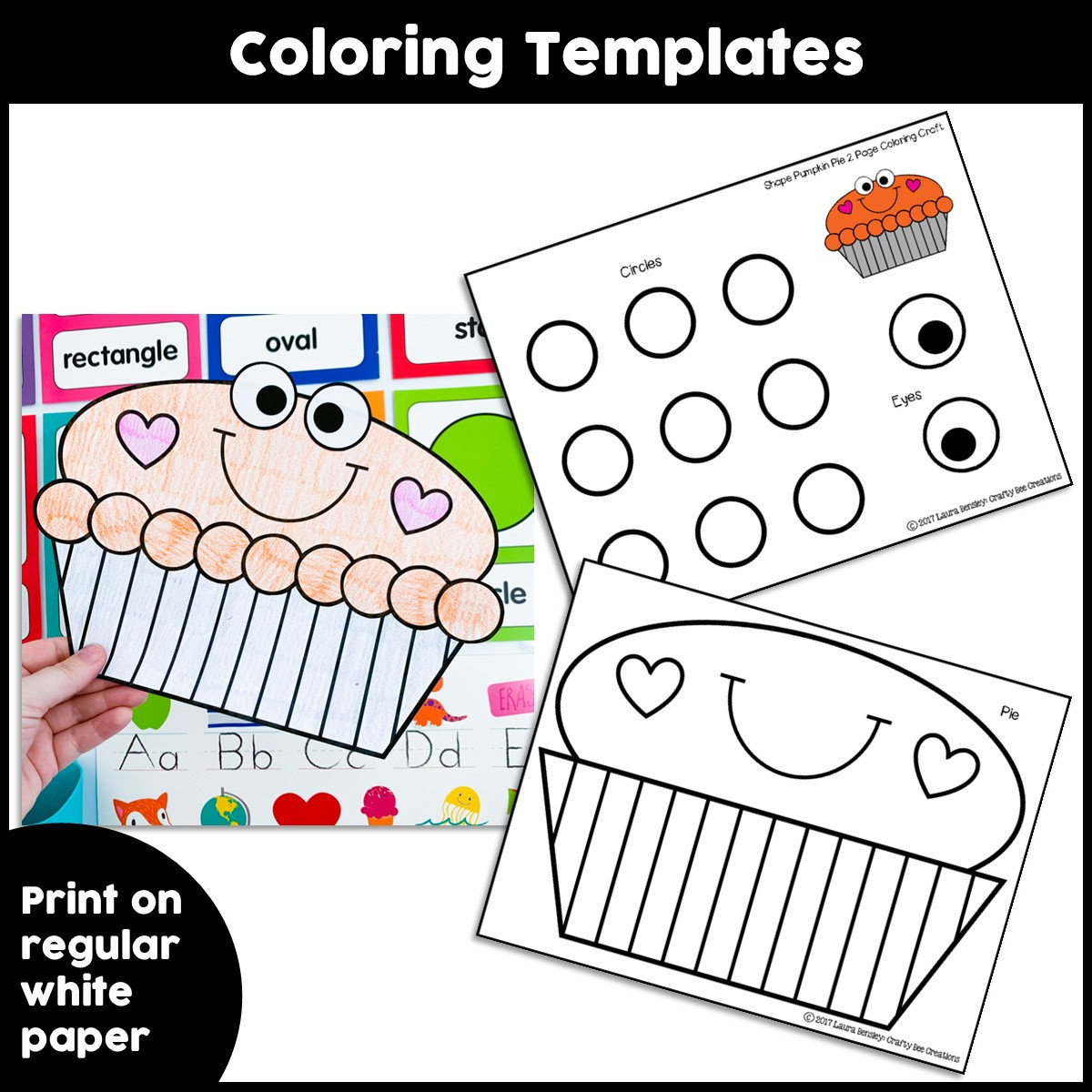 Pumpkin Pie Craft | Shape Craft | Thanksgiving Craft | Thanksgiving ...