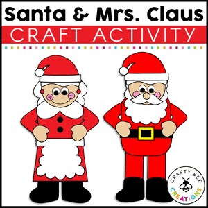 Santa Craft | Polar Express Craft Activities | Christmas Crafts | Santa ...