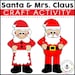 Santa Craft | Polar Express Craft Activities | Christmas Crafts | Santa ...