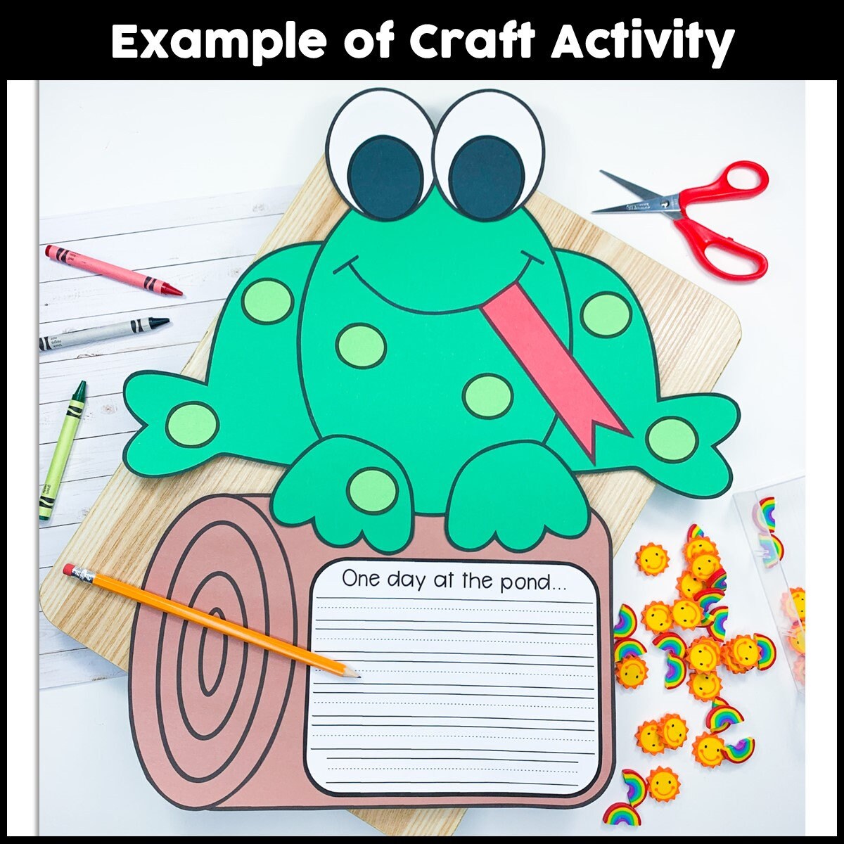 Frog Craft Patterns | Frog Life Cycle | Spring Activities | Spring ...
