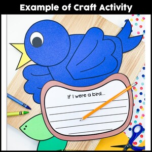 Bird Craft Patterns | Spring Bulletin Board | Spring Activities ...