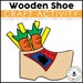 Wooden Shoe Craft | Holidays Around the World Craft | Christmas Around ...