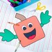 Shape Animal Craft Patterns | Butterfly Craft | Shape Activities | 2D ...