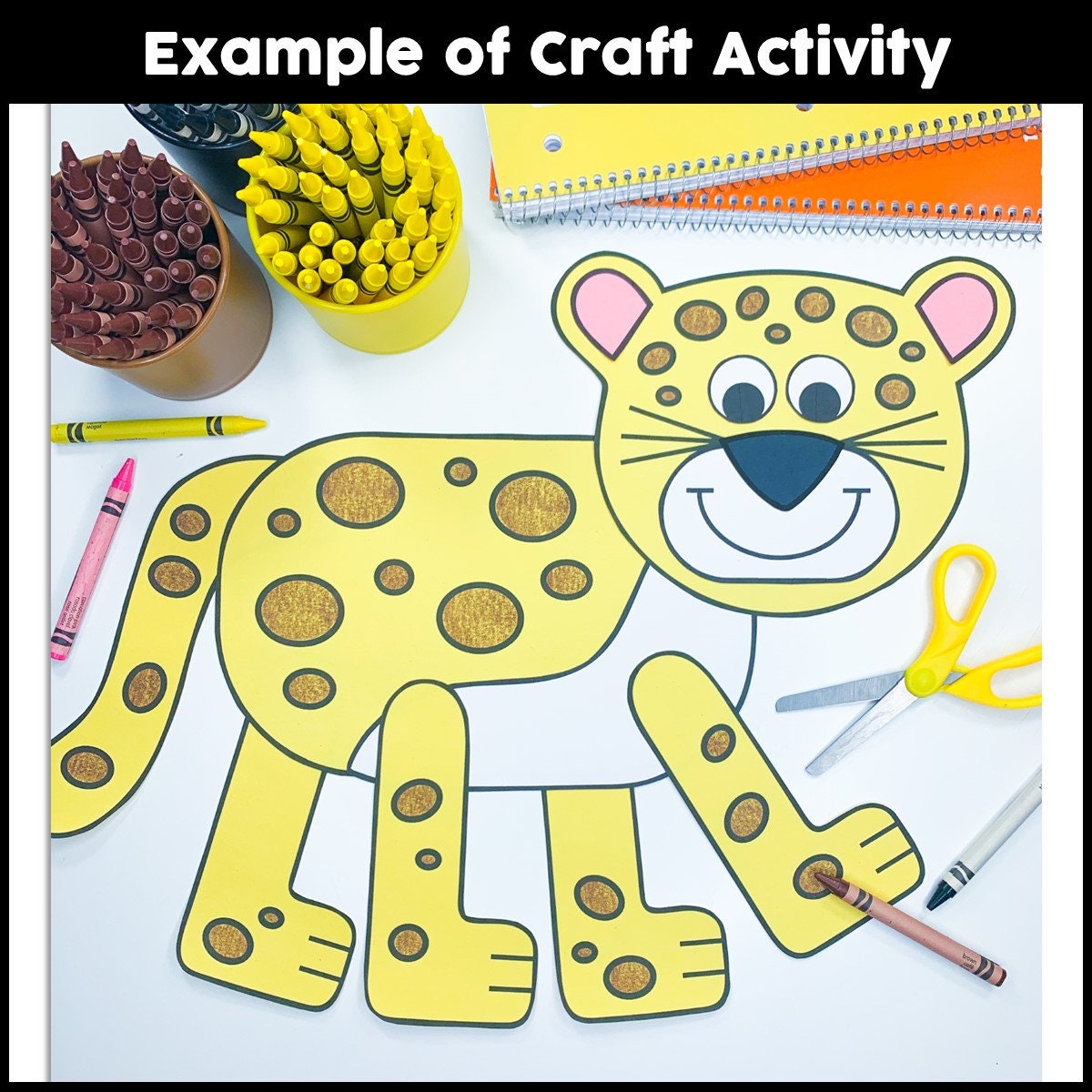 Leopard Craft | Cheetah Craft | Zoo Animal Activities | Jungle Animal ...
