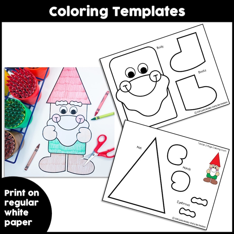 Tomten Craft | Holidays Around the World Craft | Christmas Around the ...