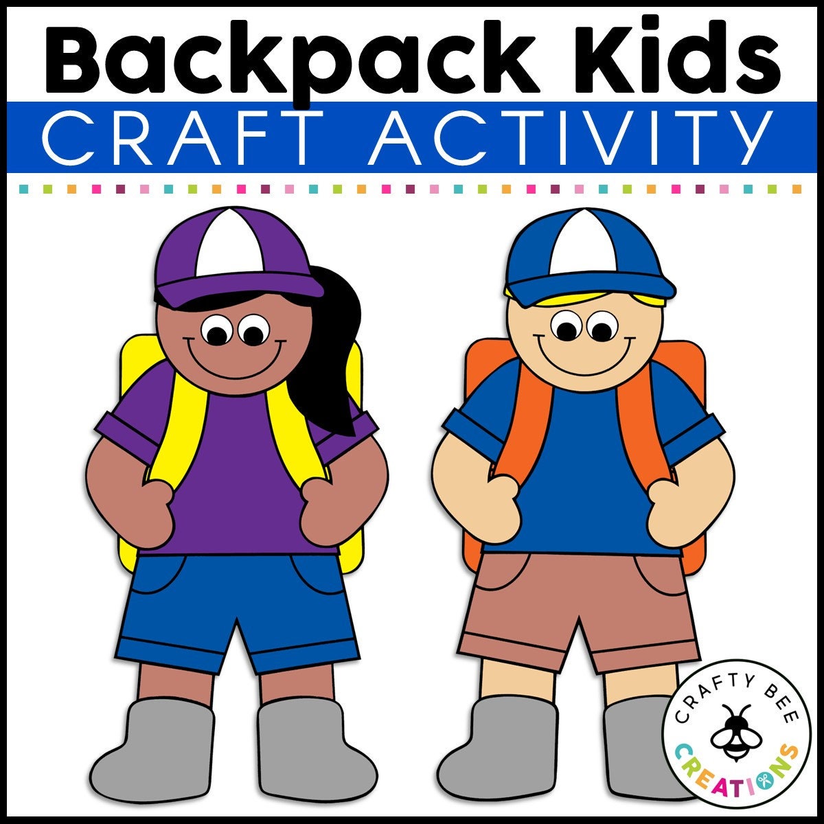 Camping Craft for Kids | Back to School Craft | Template | Patterns ...