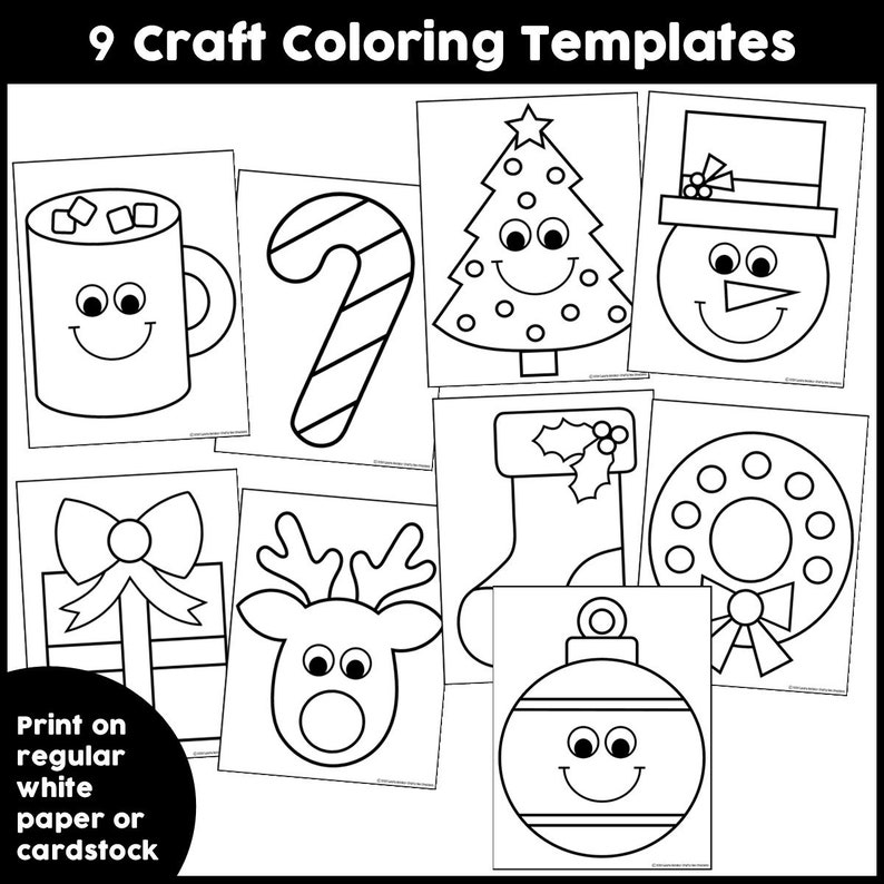 Winter Q Tip Painting Craft | Christmas Activity | Kindergarten ...