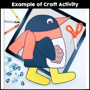 Penguin Craft | Penguin Activities | Penguin Template | Winter Activity ...