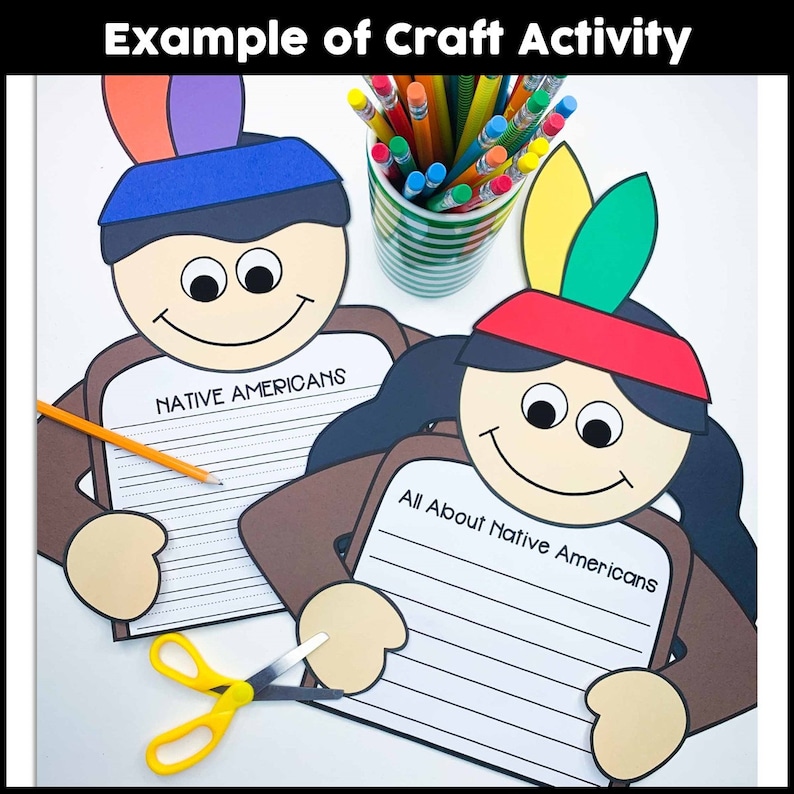 Native American Craft | Thanksgiving Writing Prompts | Thanksgiving ...