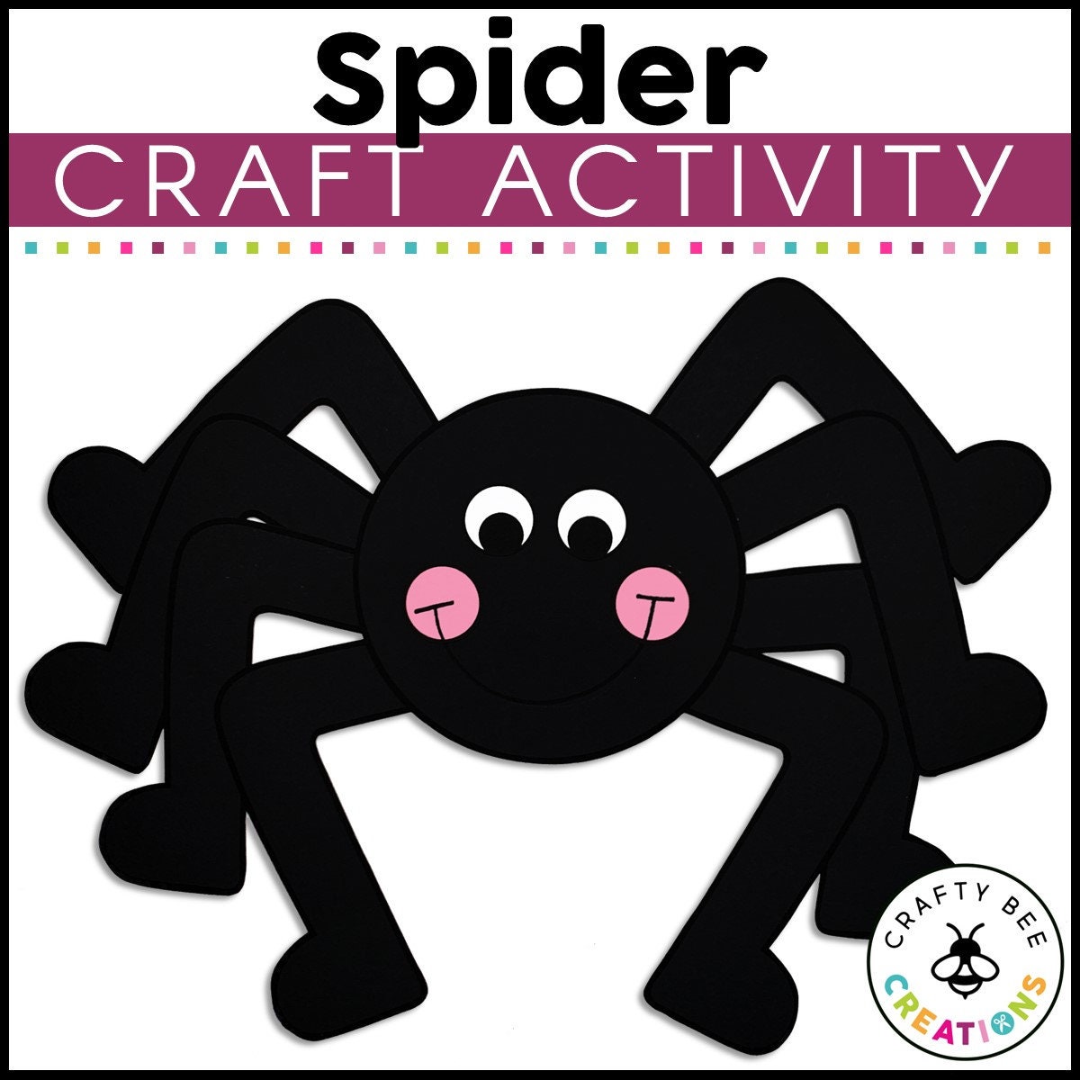 Spider Craft | Itsy Bitsy Spider Activity | Halloween | the Very Busy ...