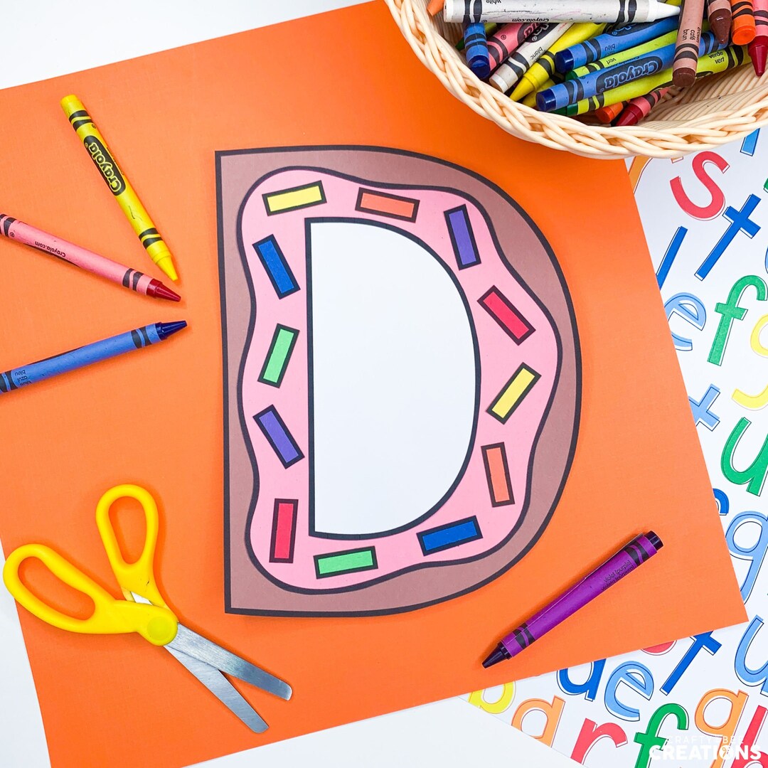 Letter D Craft Patterns Donut Craft Alphabet Crafts Etsy letter-d-craft-patterns-donut-craft-alphabet-crafts-etsy