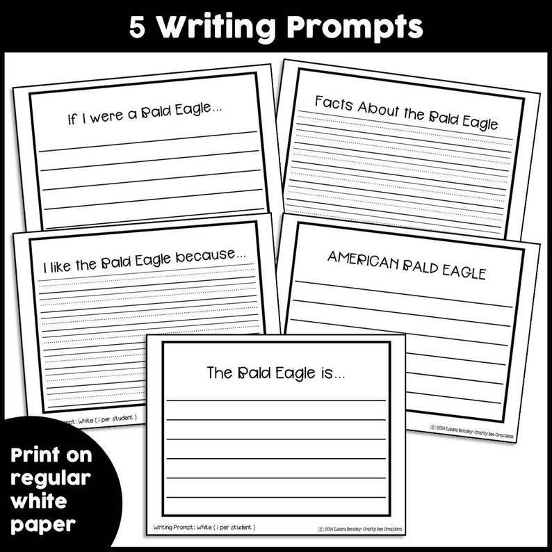 Bald Eagle Craft | American Symbols Activity | Patriotic Holidays | 4th ...