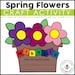 Spring Flowers Craft Patterns | Name Craft | Spring Activities | Spring ...