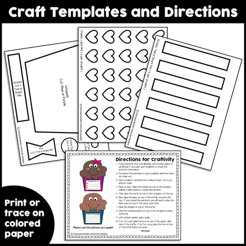 Muffin With Mom Craft | Mothers Day Craft Activities | Acrostic Poem ...