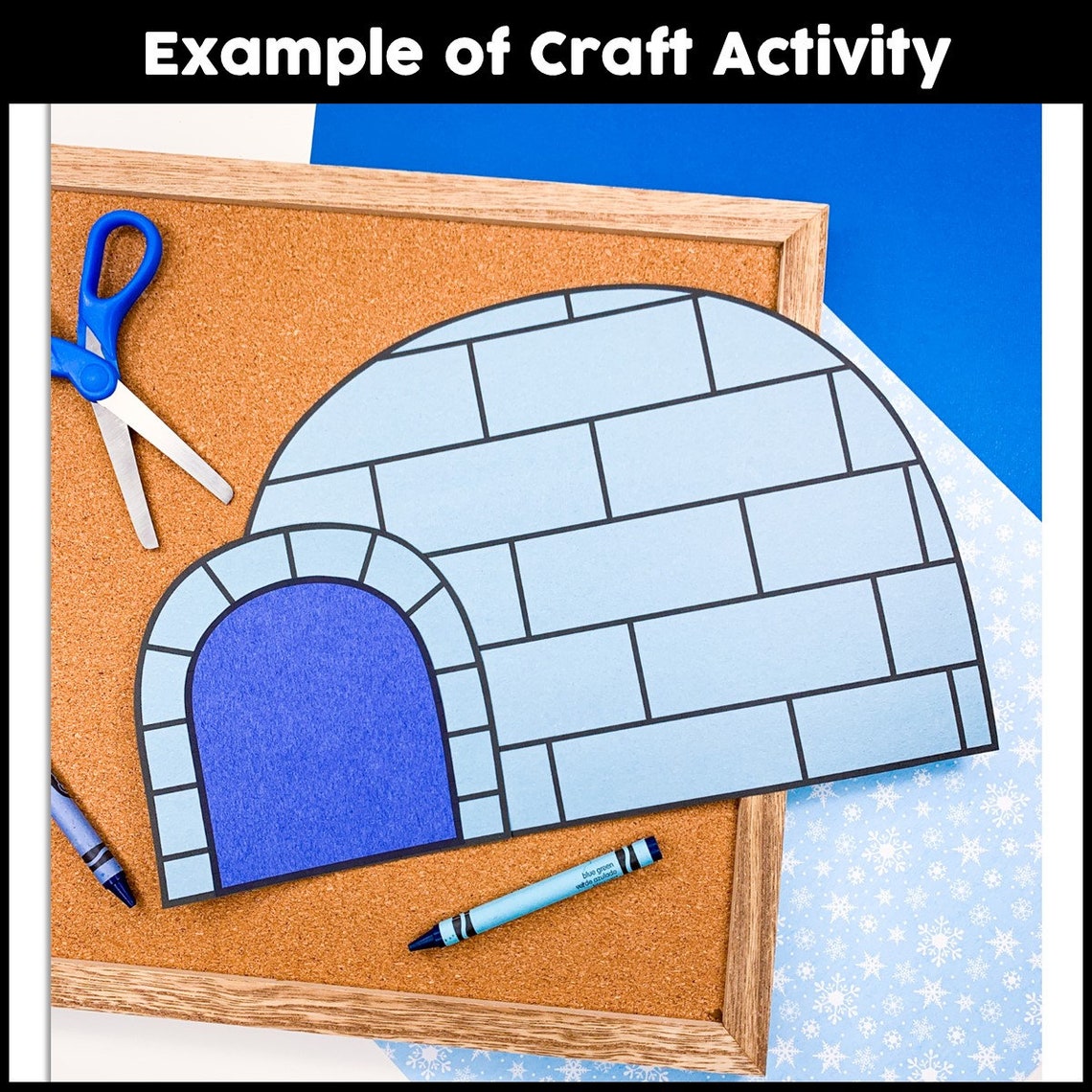 Igloo Craft Winter Craft Winter Activities Igloo Activities Igloo ...