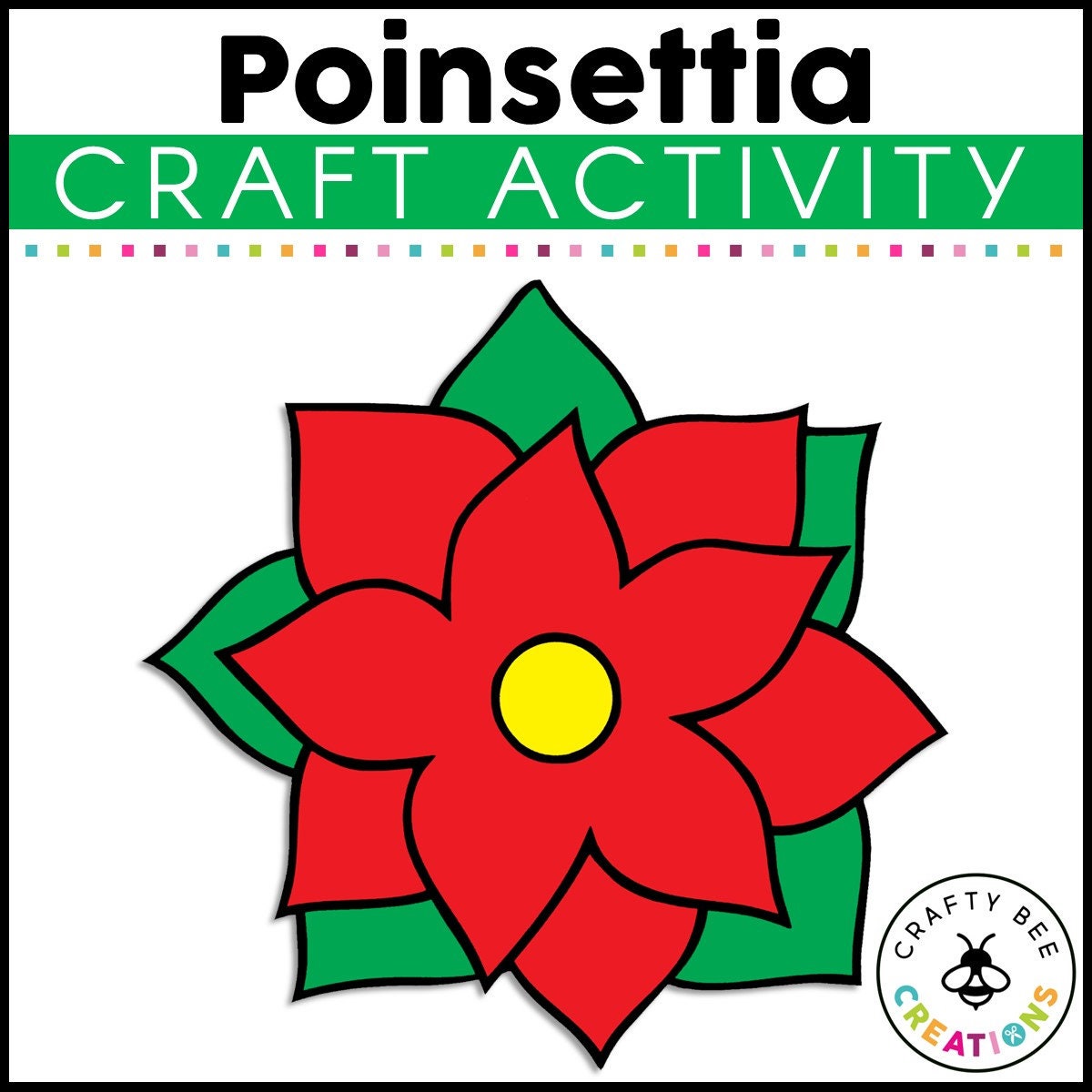Poinsettia Craft | Holidays Around the World Craft | Christmas Around ...