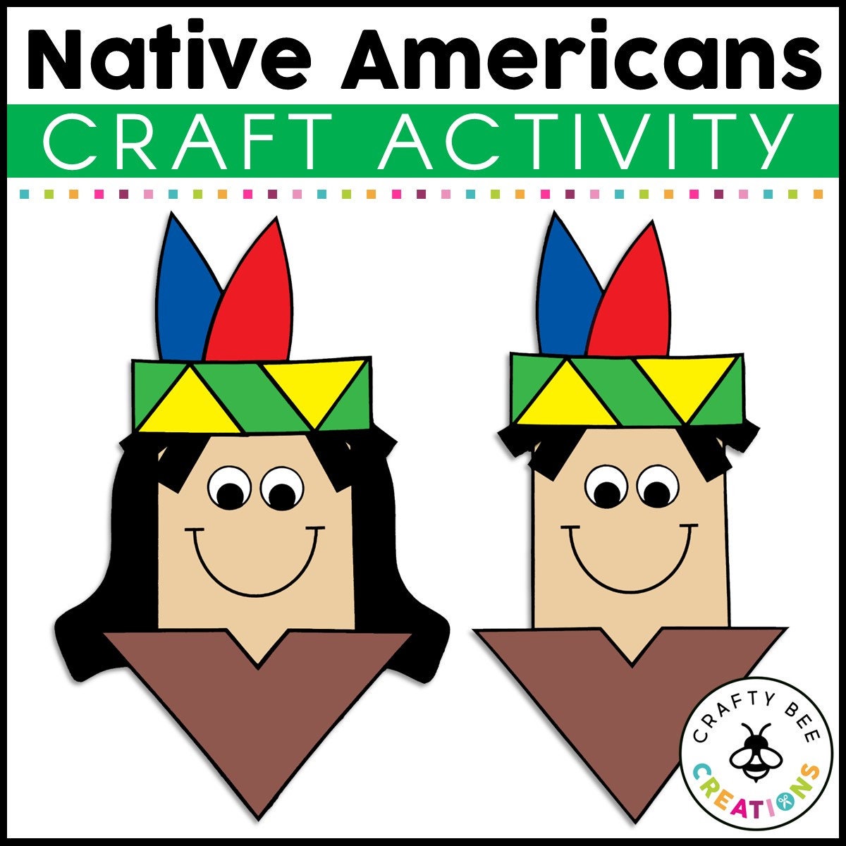 Native American Craft | Thanksgiving Activity | Thanksgiving Activities ...