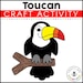 Toucan Craft | Rainforest | Jungle | Zoo Animals Craft Activities ...