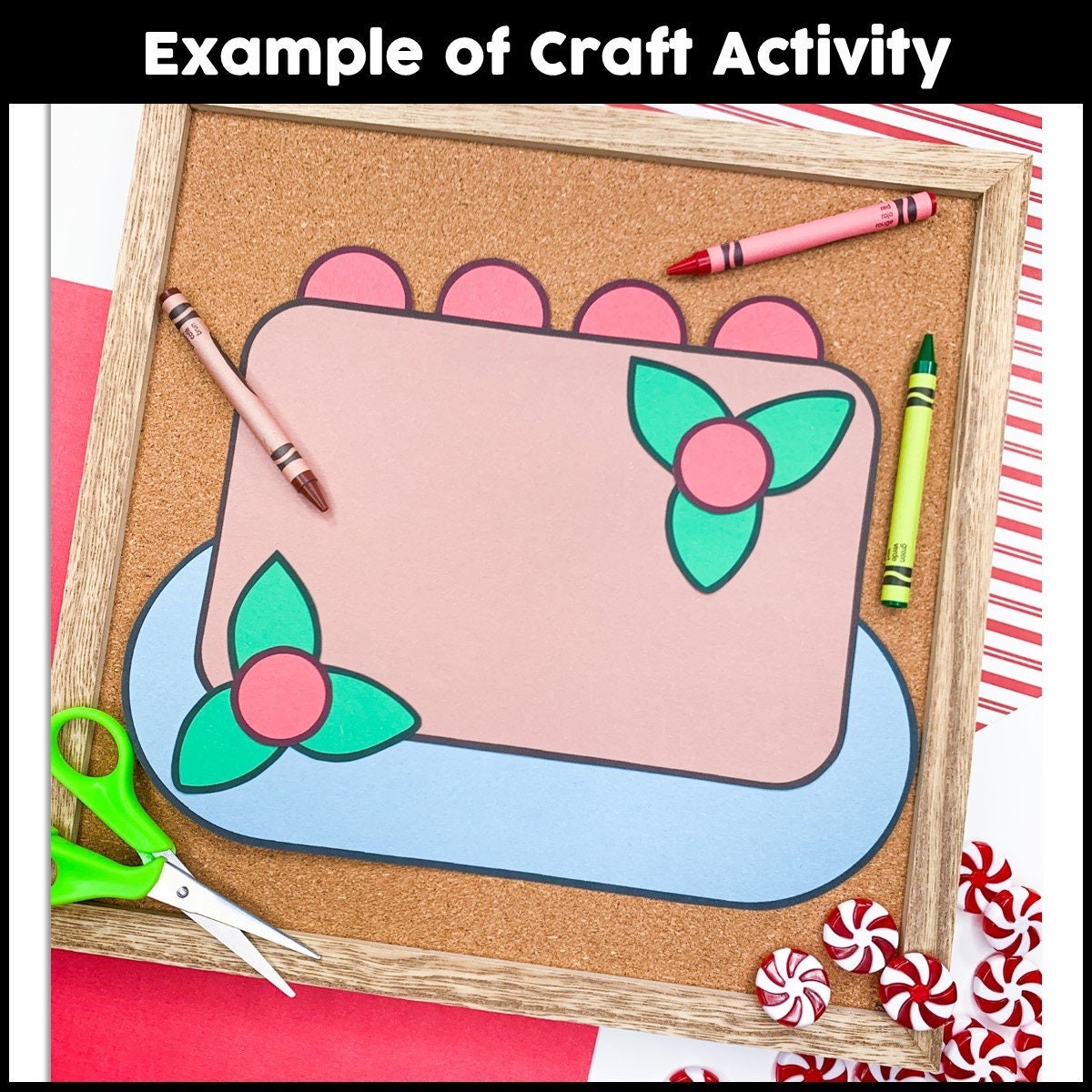 Yule Log Craft | Holidays Around the World Craft | Christmas Around the ...