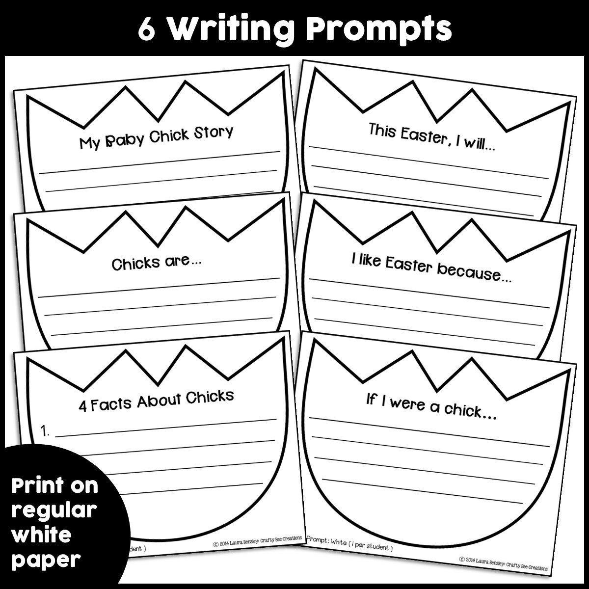 Easter Craft for Kids | Baby Chick Craft Patterns | Life Cycle of a ...