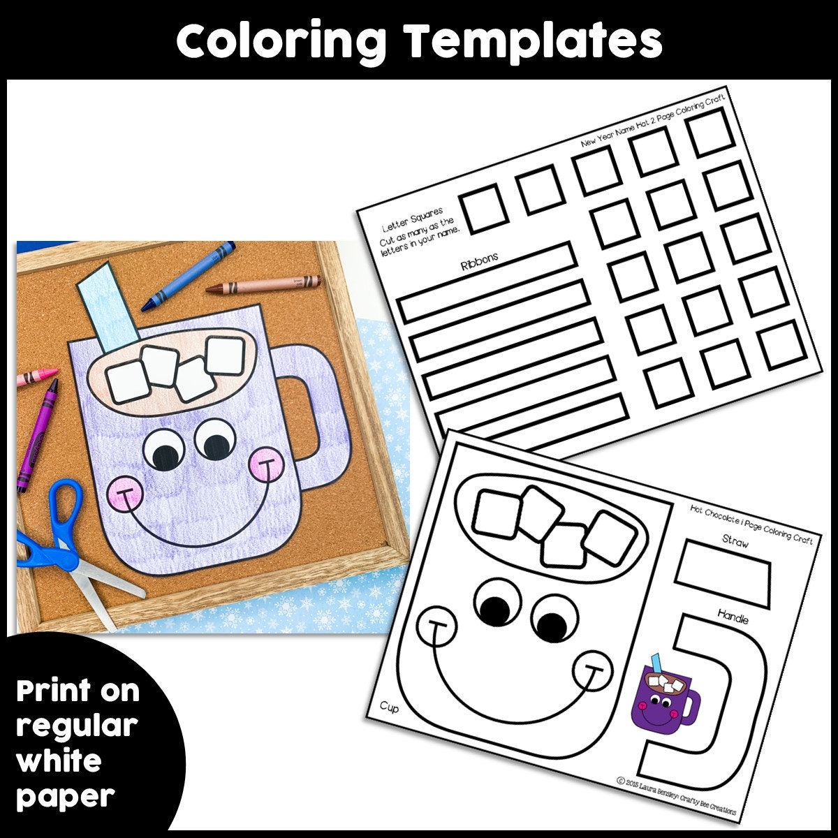 How to Make Hot Chocolate Craft | Winter Activities | Christmas ...