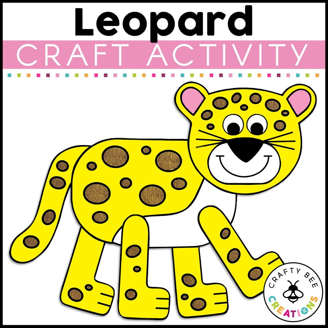 Leopard Craft | Cheetah Craft | Zoo Animal Activities | Jungle Animal ...