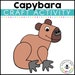 Capybara Craft | Rainforest | Jungle | Zoo Animals Craft Activities ...