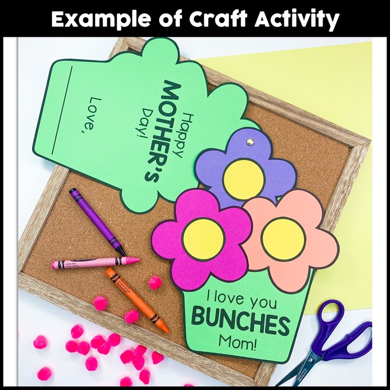 Mother's Day Craft | Mother's Day Activities | May Craft | Card Craft ...