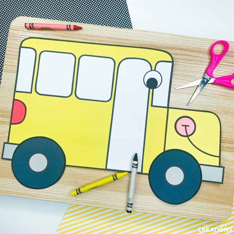 School Bus Bulletin Board - Etsy