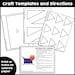 Shape Animal Craft Patterns | Cat Craft | Shape Activities | 2D Shapes ...