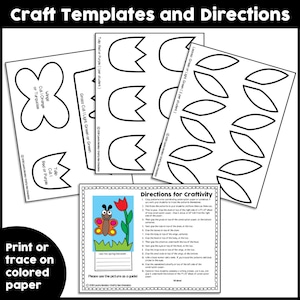 Butterfly Craft for Kids | Butterfly Template | Patterns | Summer Craft ...