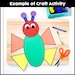 Shape Animal Craft Patterns | Butterfly Craft | Shape Activities | 2D ...