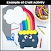 Pot of Gold Craft Rainbow St Patricks Day Activities Kindergarten March ...