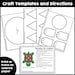 Sea Turtle Craft Patterns | Ocean Animals Activity | Sea Life | Ocean ...