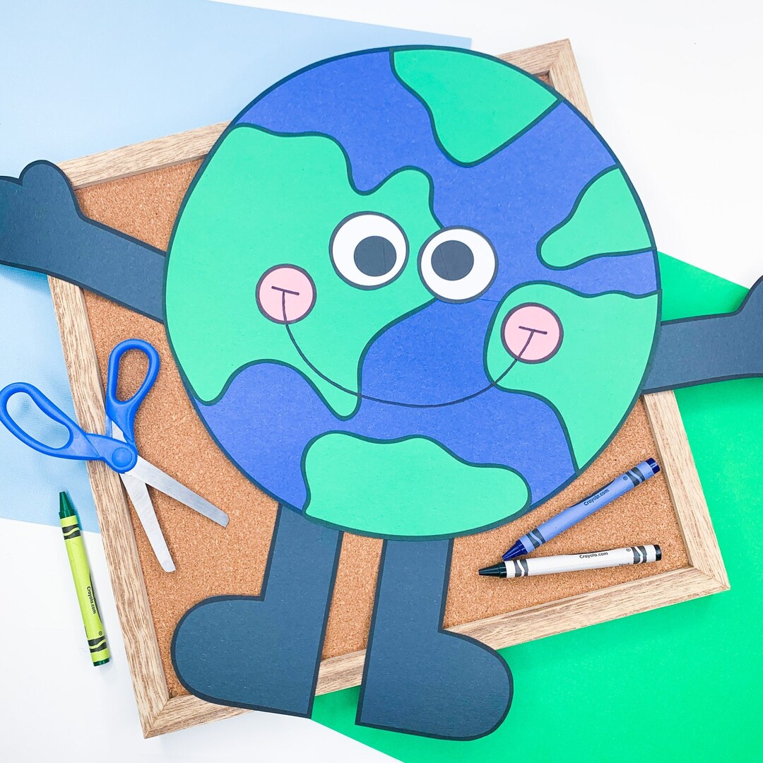 Earth Day Craft Patterns Space Activities Outer Space - Etsy