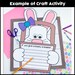 Easter Craft for Kids | Easter Bunny Craft Templates | Easter Writing ...