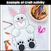 Easter Bunny Craft Template | Printable Spring Art Projects | Easter ...