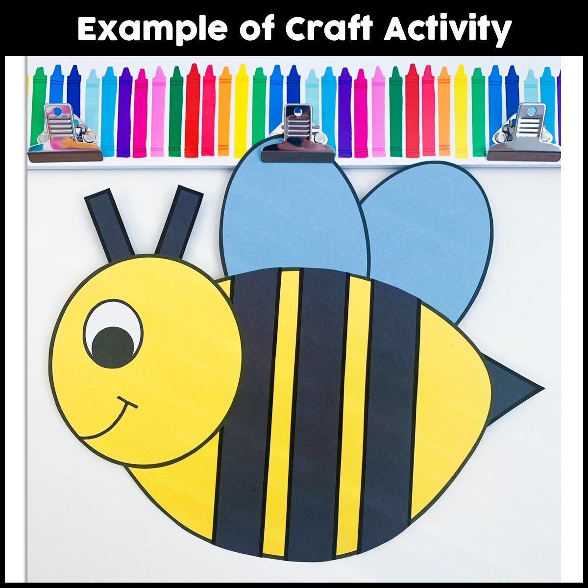 Bee Craft Patterns | Spring Bulletin Board | Spring Activities | Spring ...