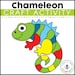 Chameleon Craft | Rainforest | Jungle | Zoo Animals Craft Activities ...