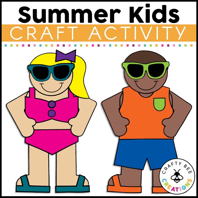 Summer Kids Craft End of the Year Activities Swimming Activity Beach ...