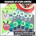 Caterpillar Name Craft for Kids Spring Activities Bulletin Board ...