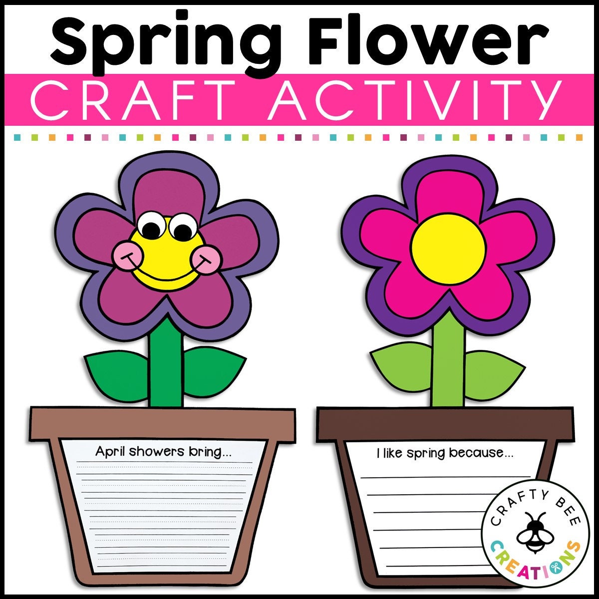 April Showers Bring May Flowers Craft Patterns Spring Craft Spring ...