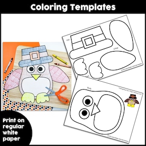 Thanksgiving Owl Craft | Thanksgiving Activities | Fall Bulletin Board ...