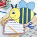 Bee Craft Patterns | Spring Bulletin Board | Spring Activities | Spring ...