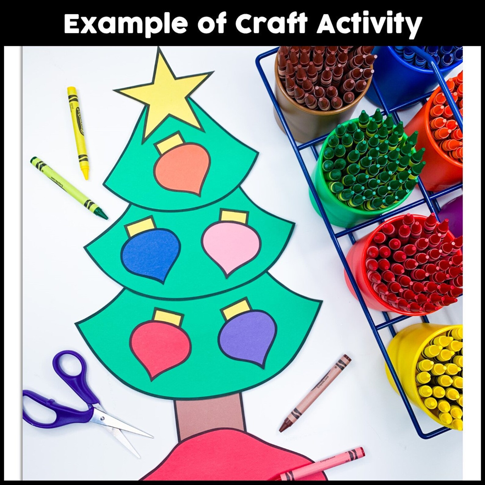 Christmas Tree Craft | Holidays Around the World Craft | Christmas ...