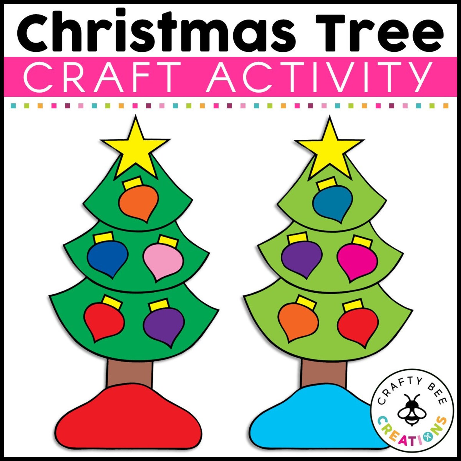 Christmas Tree Craft | Holidays Around the World Craft | Christmas ...