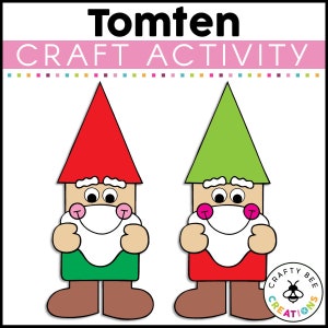 Tomten Craft | Holidays Around the World Craft | Christmas Around the ...