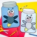 Summer Craft for Kids Firefly Jar Craft Lightning Bug - Etsy