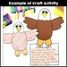 Bald Eagle Craft | American Symbols Activity | Patriotic Holidays | 4th ...
