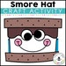 Smores Hat Craft for Kids | Hat Template | Hat Pattern | Camping ...